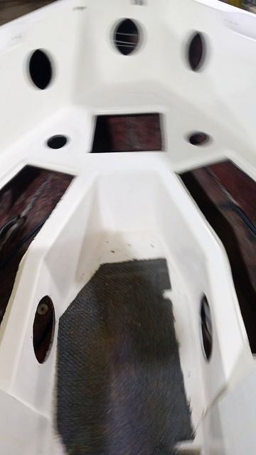 Подготовка катера к полироввке