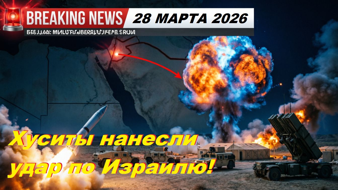 ⚠️ ЭТО ПРОИЗОШЛО: Йеменские Хуситы нанесли удар по ЦАХАЛ! Иран начал наступление?