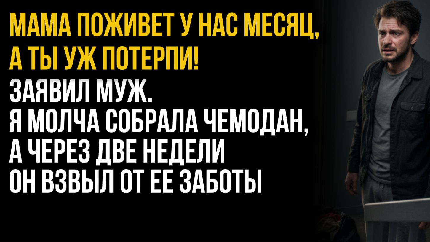 Истории из жизни| Мама поживет у нас январь, а ты уж потерпи! |Аудио рассказы|Жизненные истории