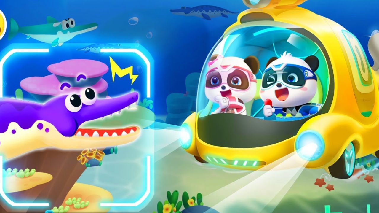 BabyBus: Город маленькой панды — забота о динозаврах! 🦕🐼 Развивающий мультфильм для детей