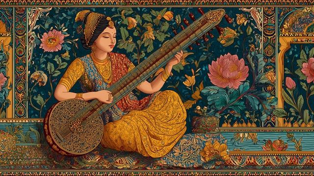 Индийская музыка для медитации, йоги, расслабления ☀🎵✨
