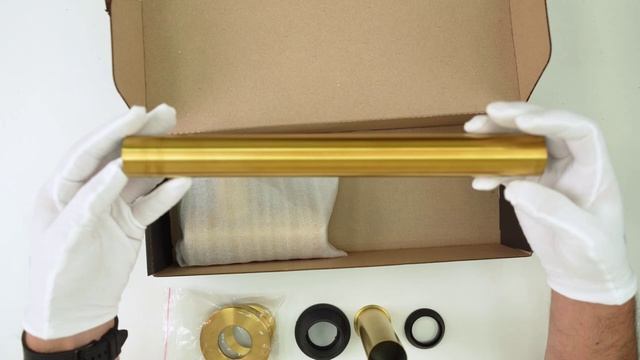 Сифон для раковины Filarete FL70GL 1 1/4"-32, золотой брашированный