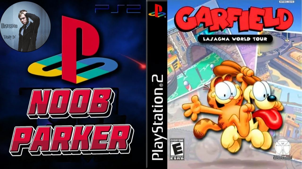 Garfield Lasagna World Tour Sony playstation 2 ps2 Ретро Игра