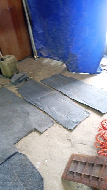 Ковролин в каюте катера