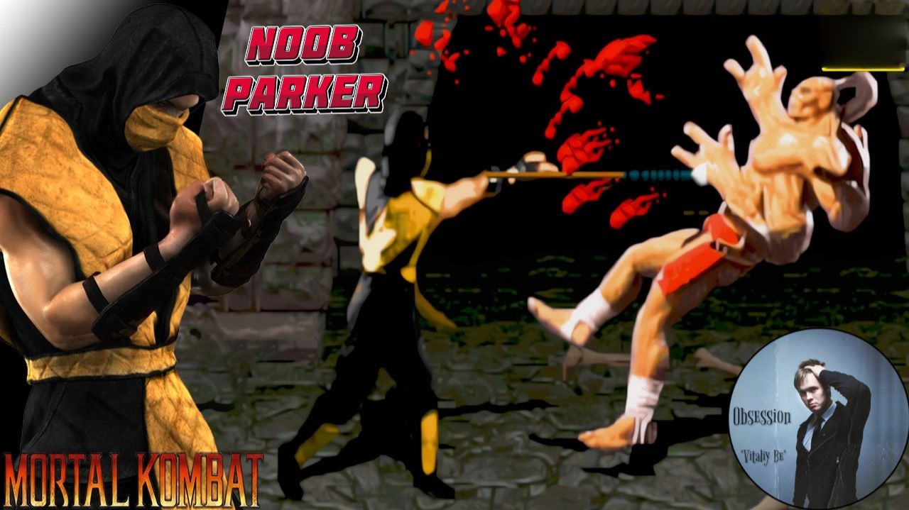 Mortal Kombat - Scorpion 1992 ретро аркада