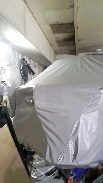 Тент для транспортировки и хранения катера Новая Ладога М