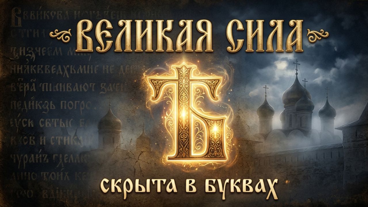 Великая сила Святой Руси скрыта в простых буквах