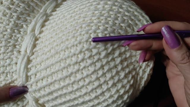 Шляпа крючком на осень