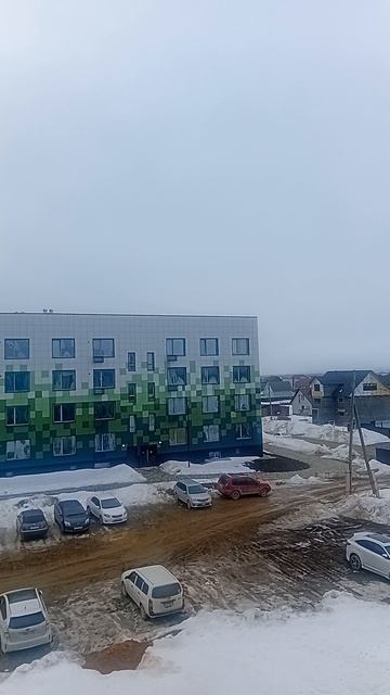 холодно..моё село