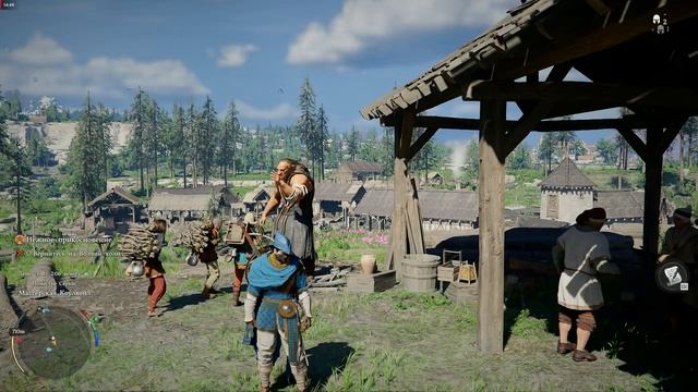Crimson Desert После победы над самым лёгким боссом игры-тростниковым дьяволом. Сбор напарников.