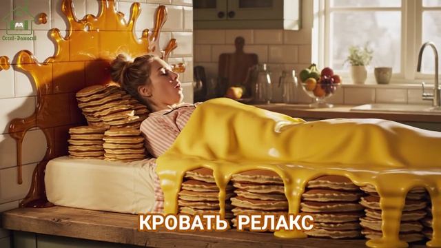 Лечь хочется в каждую 🛌🏽🤣 самые безумные кровати от ИИ (22)