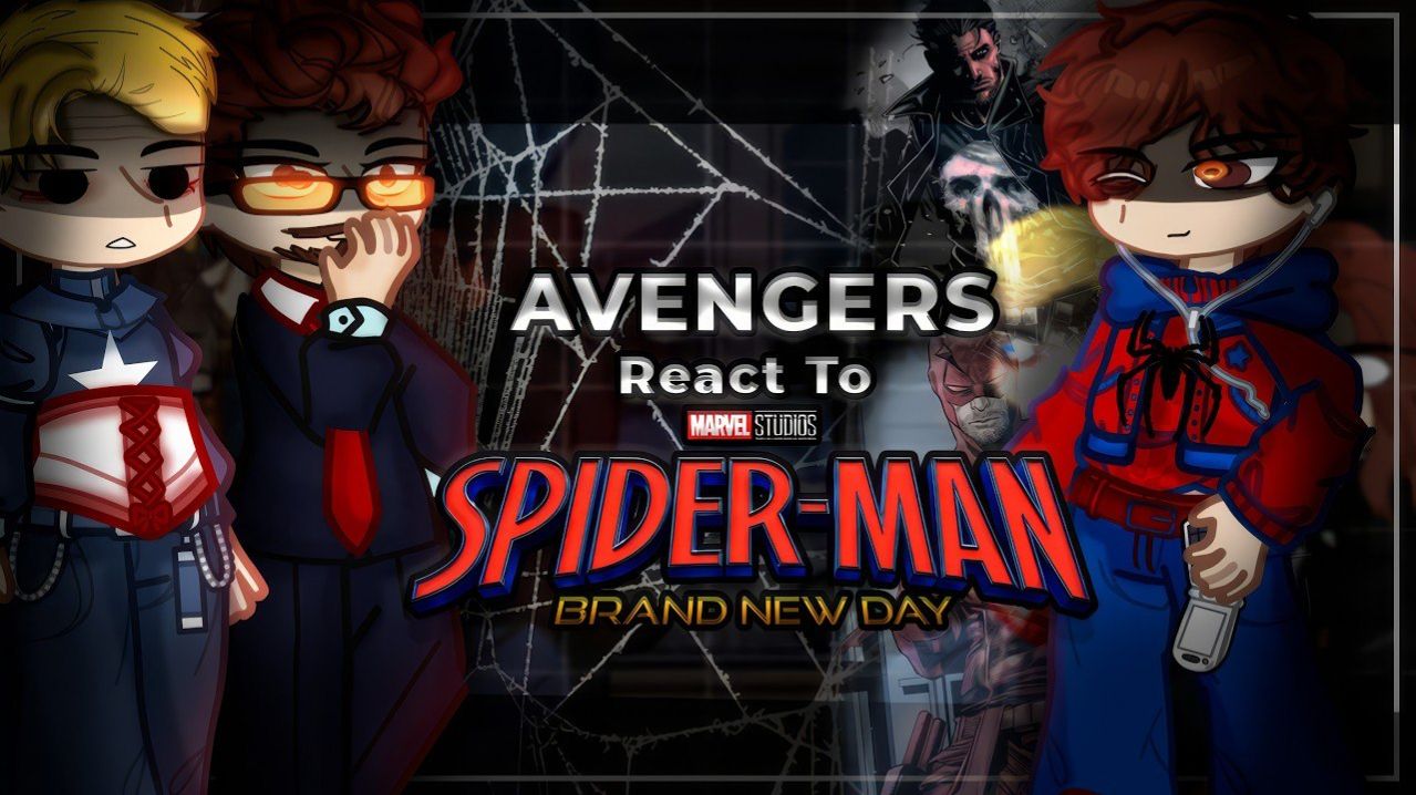 Реакция Мстителей на Человека Паука + Будущее / Персонажи марвел / Гача реакция / Spider Man
