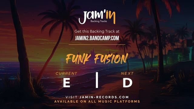 минусовка Funk Fusion Bass в тональности C # Minor