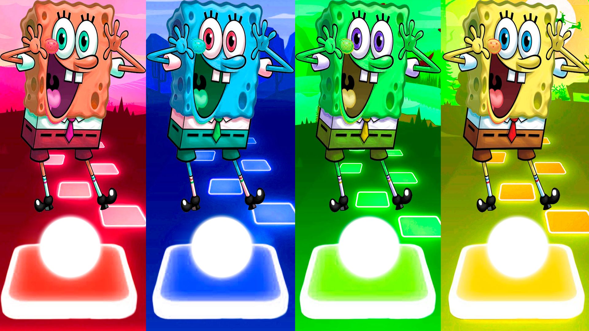 Coffin Dance Губка Боб ⭐️ Tiles Hop №52 - Мультик про Губку Боба МУЛЬТФИЛЬМЫ Спанч Боб