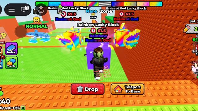 Играю в прыгай до лаки блоков, ивент 1 часть