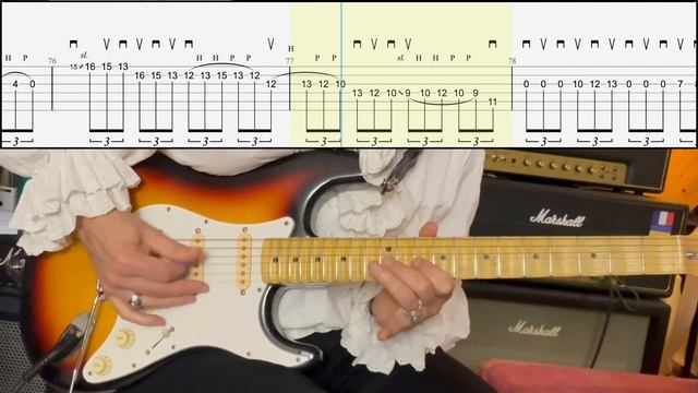 5 NEO CLASSICAL SHRED LICKS ч2 на Гитаре. Уроки Гитары. Ноты и табы Электрогитары Guillaume Vrac