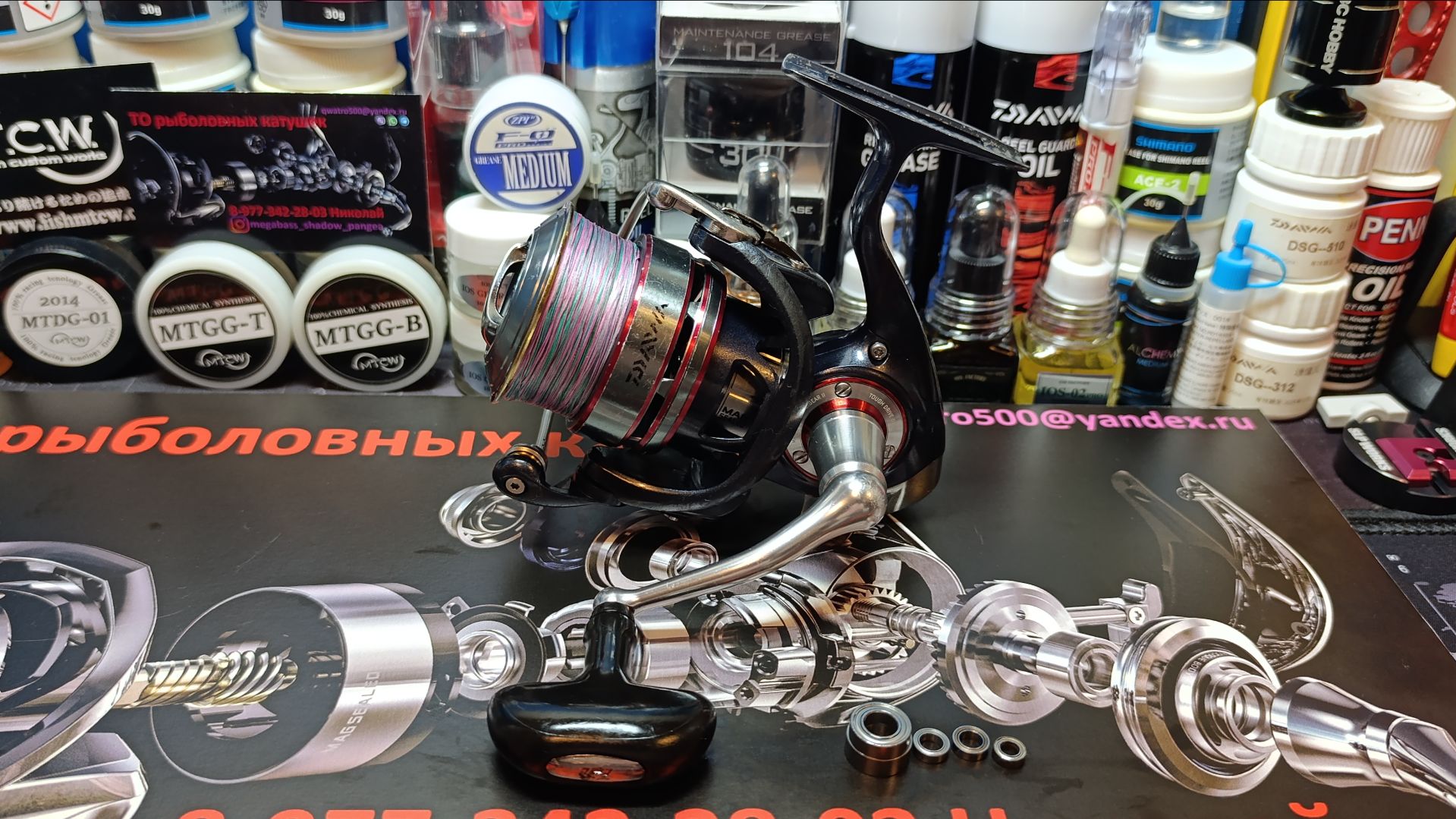 Daiwa 10 Certate после 15 лет работы