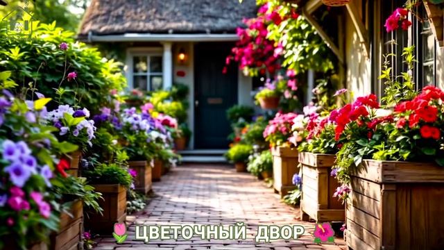 Дворы и дачи с роскошными цветами 🌹 сплошное вдохновение для души (21)