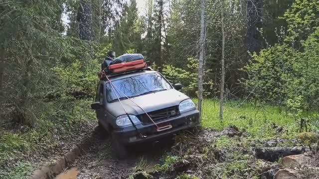 Это Жесть ! Off-road! Поездка на Ниве Шевроле к лесному озеру!