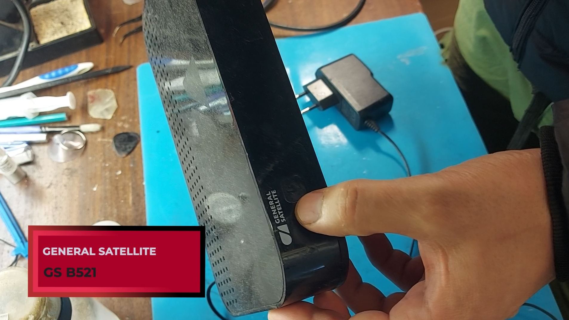 Ремонт телевизионной приставки General Satellite GS B521