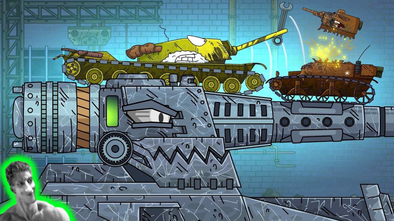 Не дадим построить монстра! Диверсия на заводе - Реакция на Геранд - Мультики про Танки Gerand ! ?