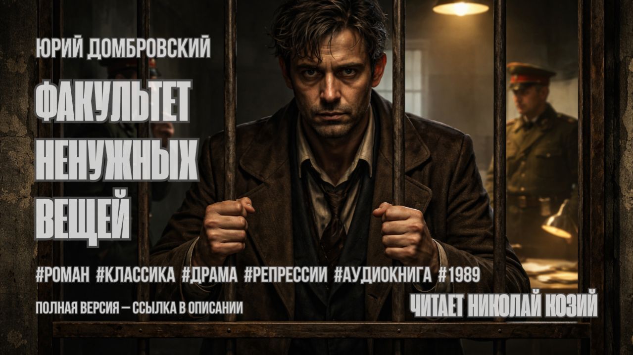 Аудиокнига. Юрий Домбровский — «Факультет ненужных вещей»