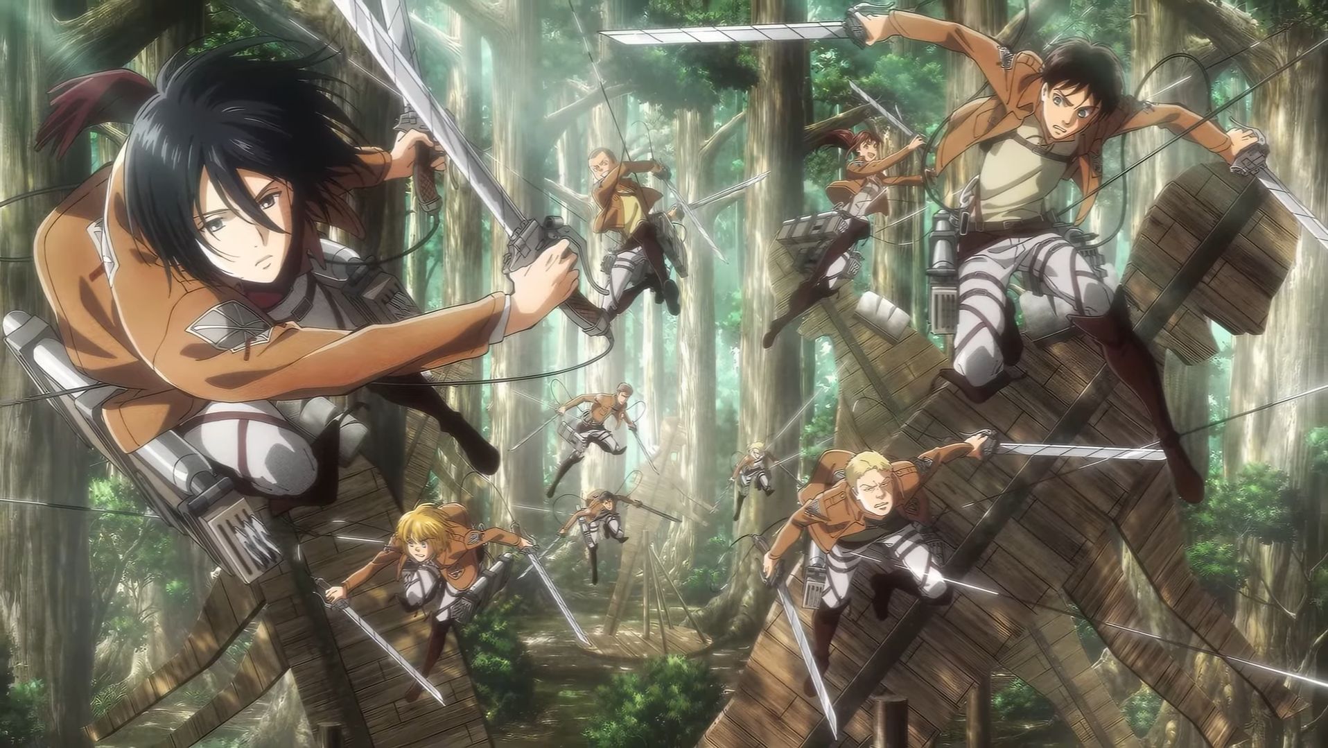 Атака Титанов - AMV. The Reluctant Heroes. Субтитры и перевод