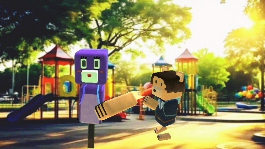 Играю в мультиплеер с Тайной Миледи игра Супер мишка 💜😍