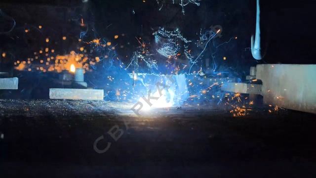 Плита абразивостойкая биметаллическая РСТП АСП-300 Процесс изготовления