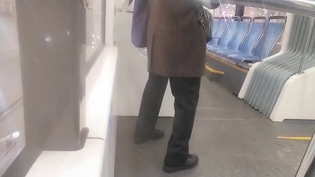 Поездка На Новогоднем Трамвае №46 На Витязе-М №31303 (МЦД Калитники–Метрогородок) Москва 01.02.2025