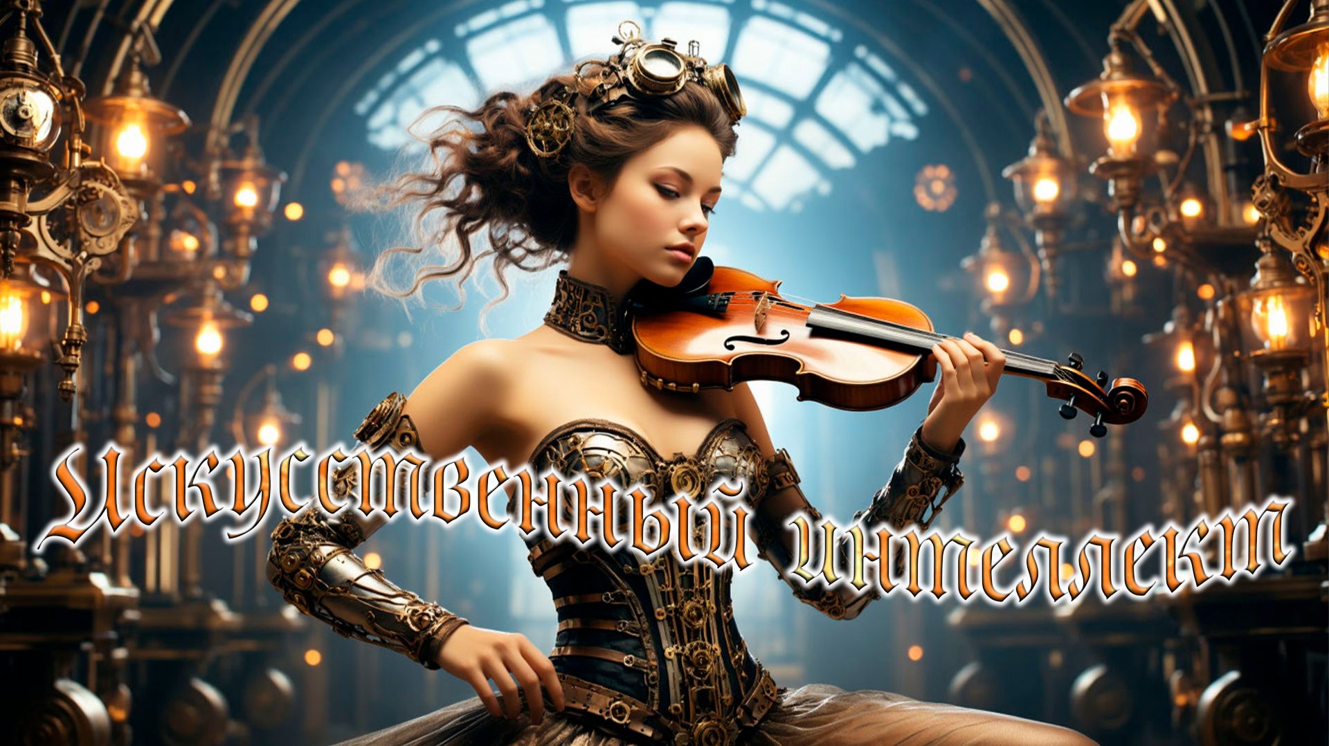 Музыка с фоном ИИ Звезда и Лёд