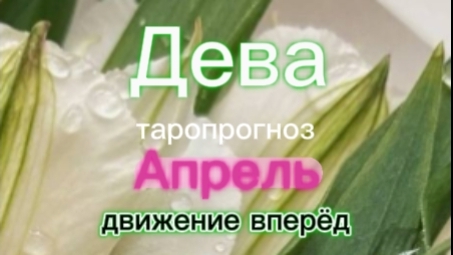 Дева♍️ Ваш апрель 2026г.