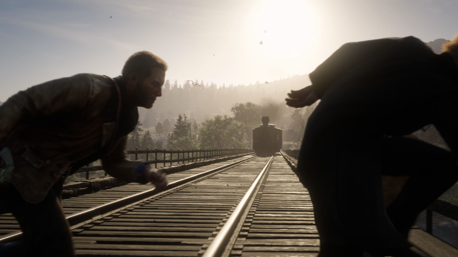 Red Dead Redemption 2 - серия 9 - Пастор, уйдите с рельсов!