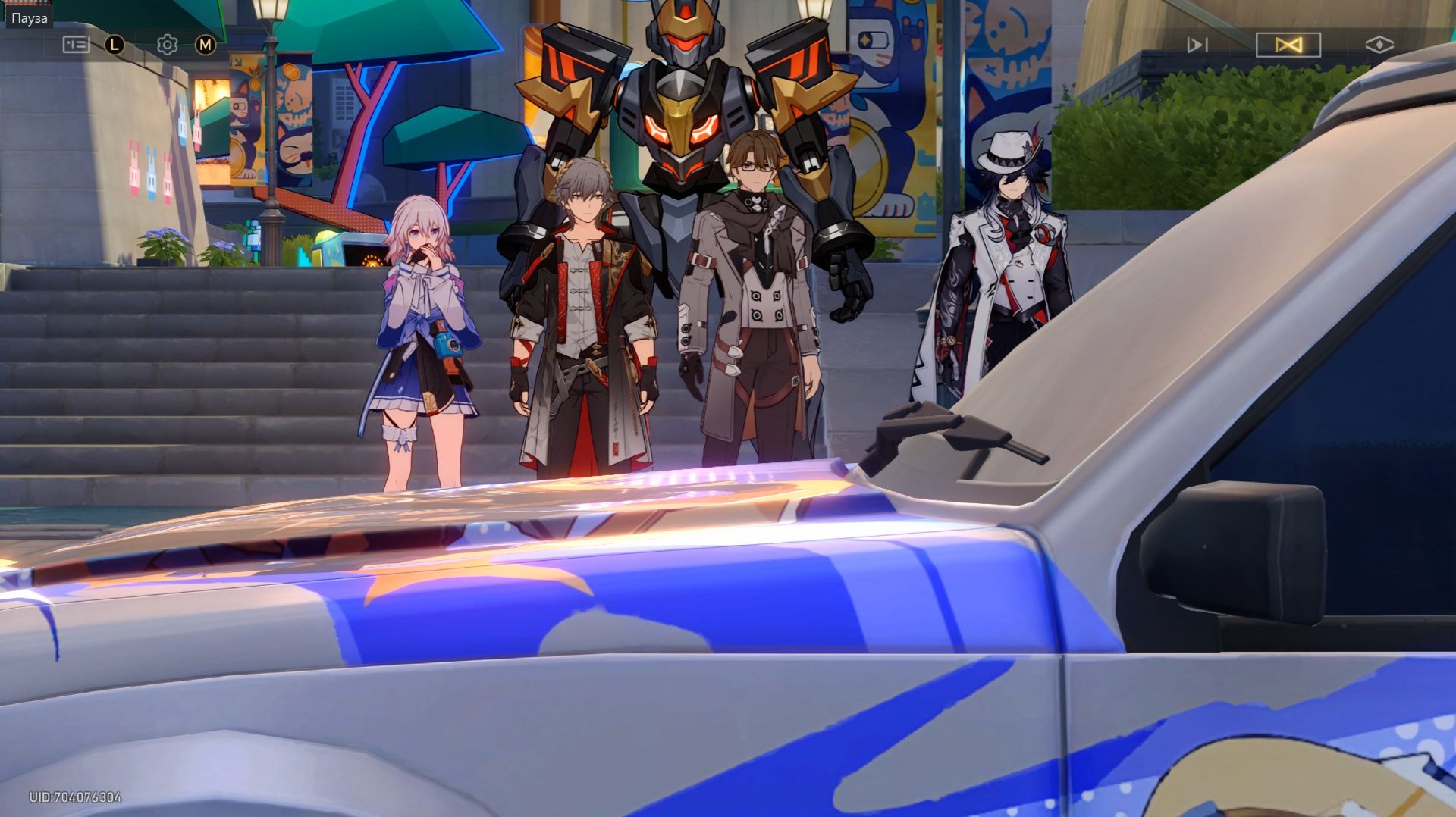 Honkai Star Rail #310 Портрет художника среднего возраста