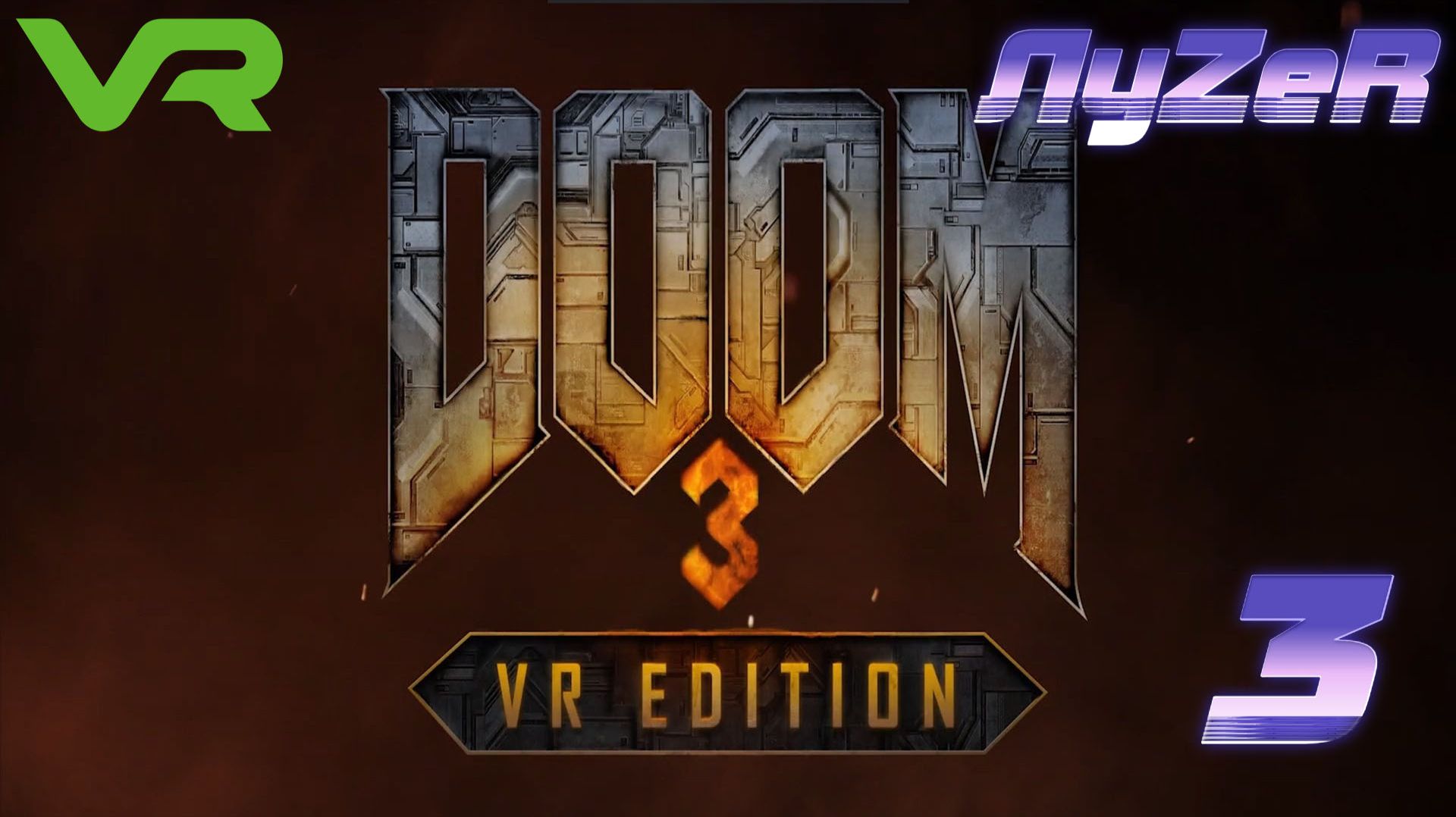 РЕАЛЬНО СТРАШНО!ДУМ 3 VR (DOOM 3 VR) №3