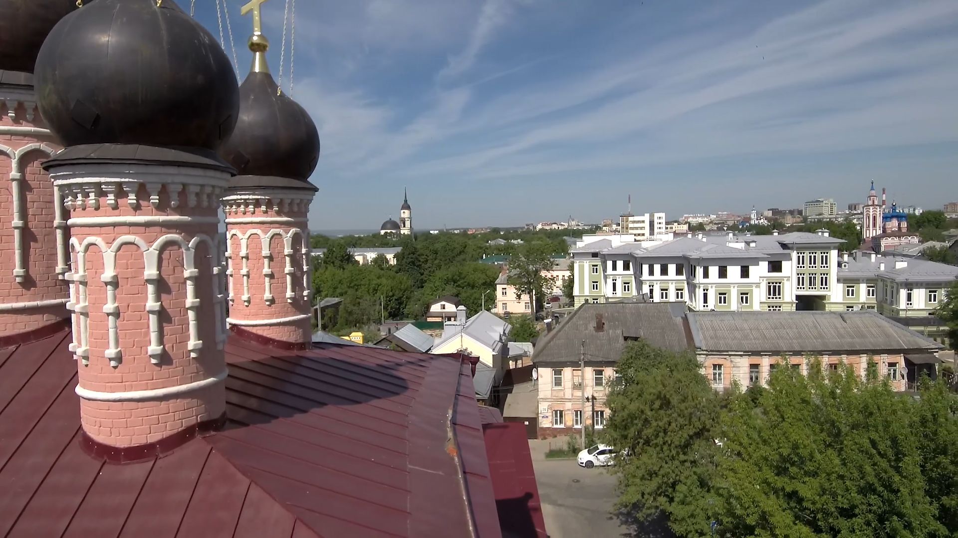 Храмы Калуги-Георгия за лавками