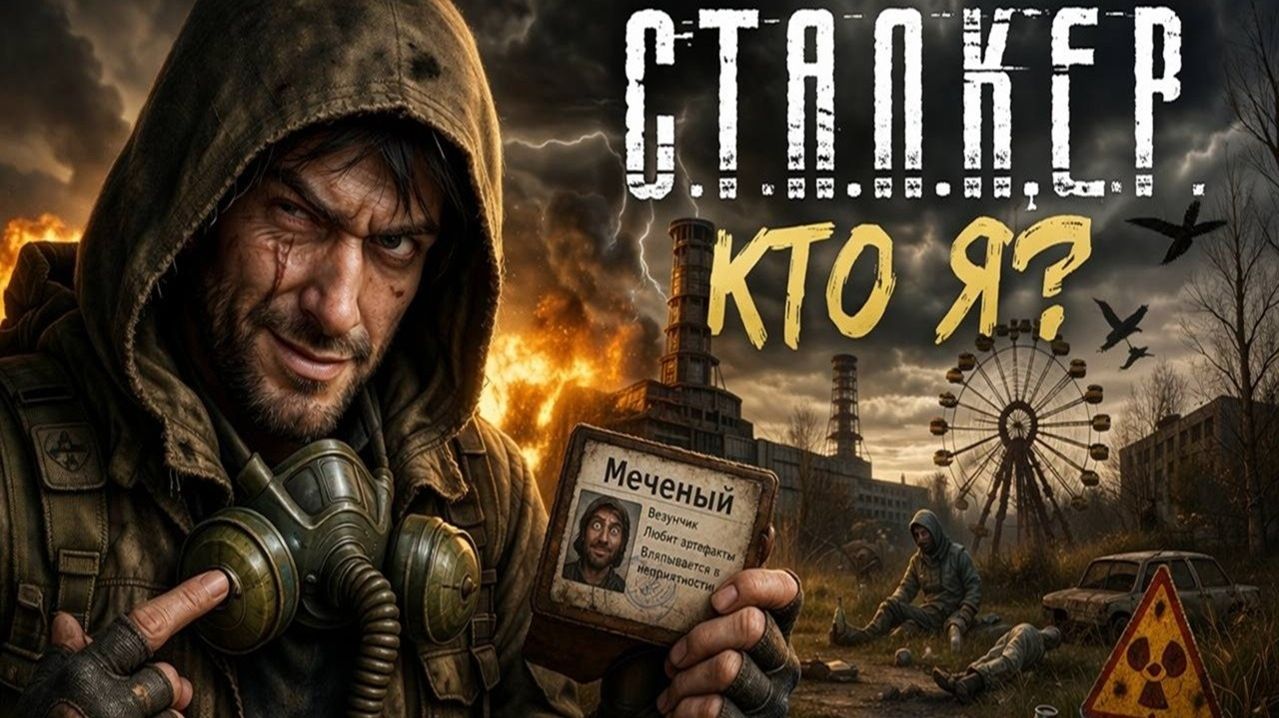 STALKER Тени Чернобыля — что произошло на самом деле? Охота на самого себя !!!
