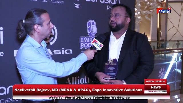 Dr. Neelivethil Rajeev: Honored with Market Share Growth Excellence Award