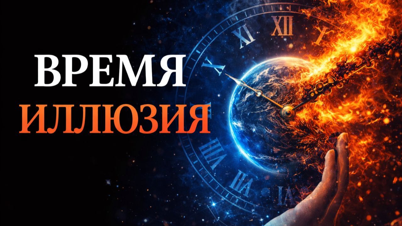 Ложная реальность времени создаваемая мозгом. Иллюзия настоящего