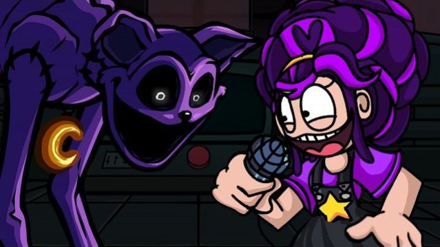 FNF НЕРЕАЛЬНЫЙ БАТТЛ-🎶 Lily Love Braids Х Catnap Cover РЕАКЦИЯ