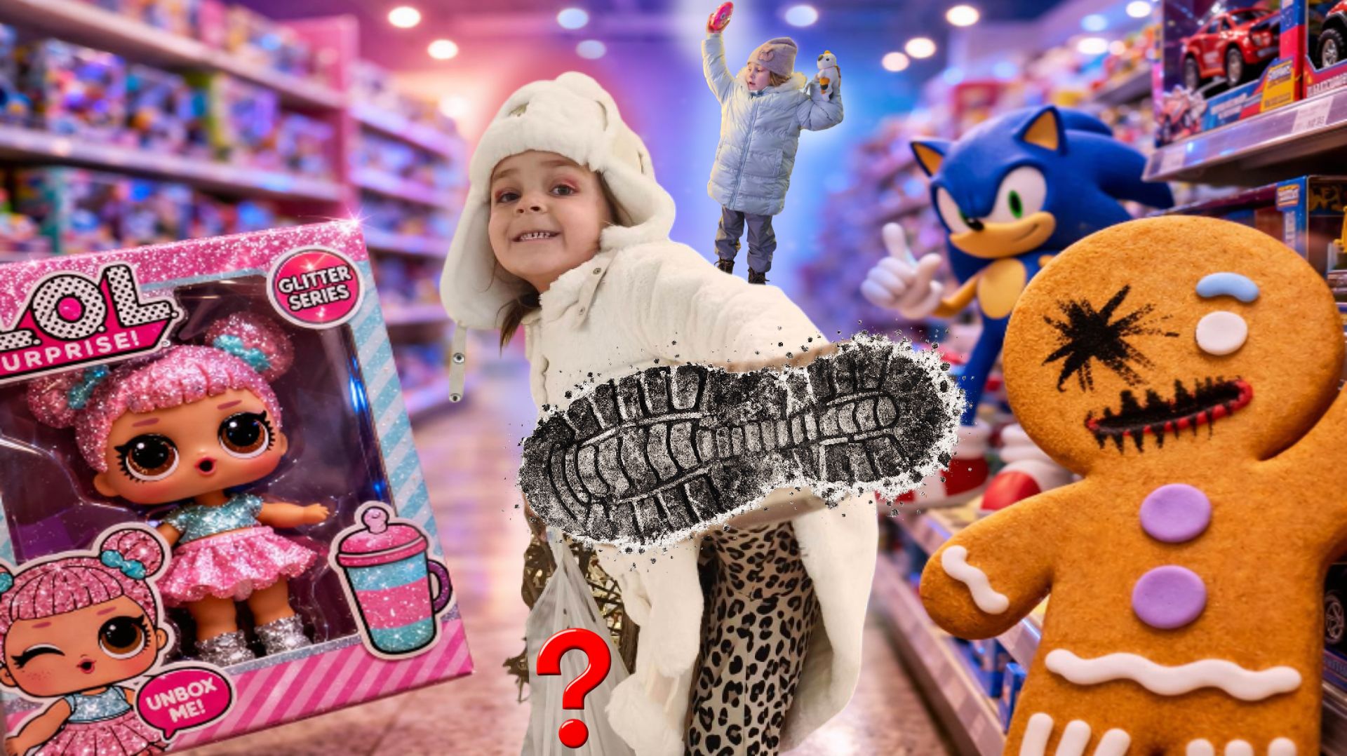 ПРИКЛЮЧЕНИЯ В МАГАЗИНЕ ИГРУШЕК Лия Бум и ЛОЛ СОНИК БАРБИ