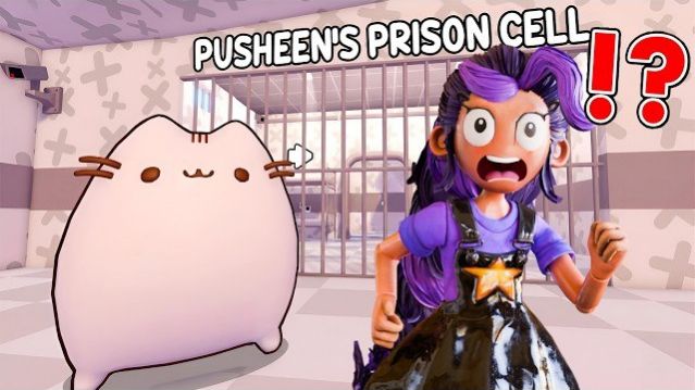 ЛИЛИ ЛАВБРЕЙДЗ ИГРАЕТ В ПОБЕГ ИЗ ТЮРЬМЫ ПУШИНА ROBLOX POPPY PLAYTIME ГЕЙМПЛЕЙ РЕАКЦИЯ