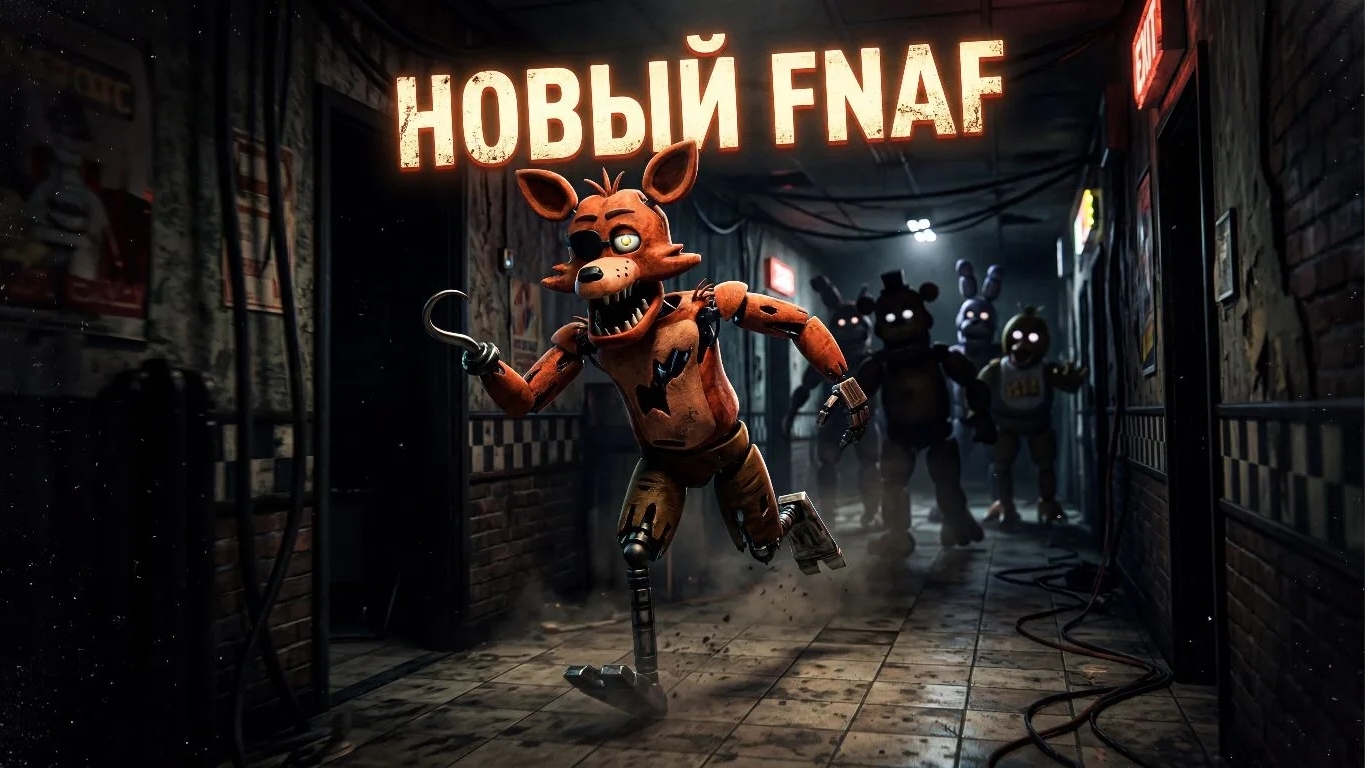 Новый FNAF: Бонни Маг-Чародей и Я Чиню систему Фокси -  Freak Animatronics 2