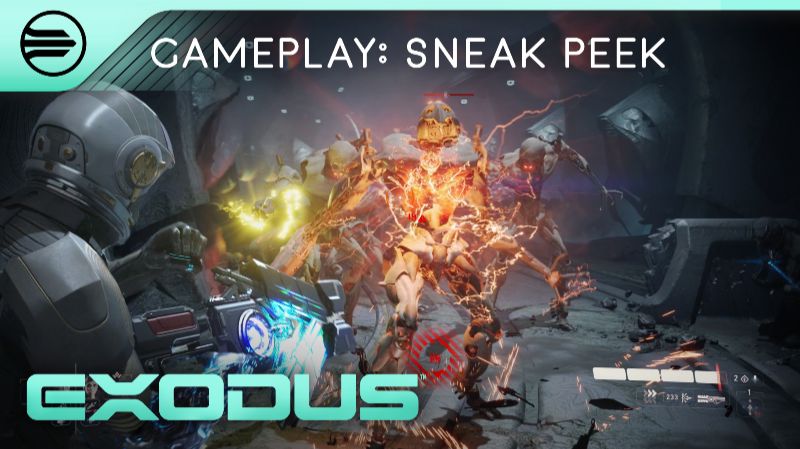 Exodus — Геймплей (Бой на станции Хонсу) [4K]