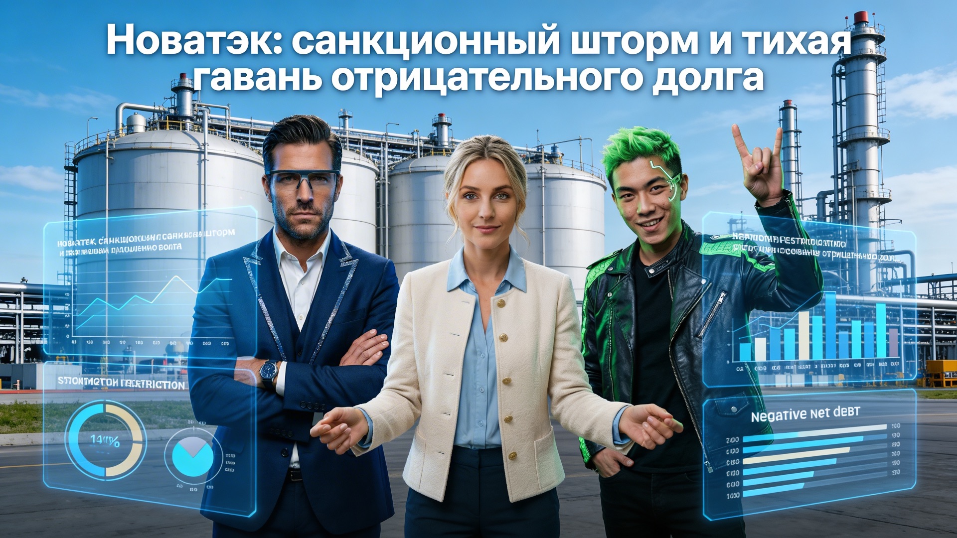 Новатэк: санкционный шторм и тихая гавань отрицательного долга