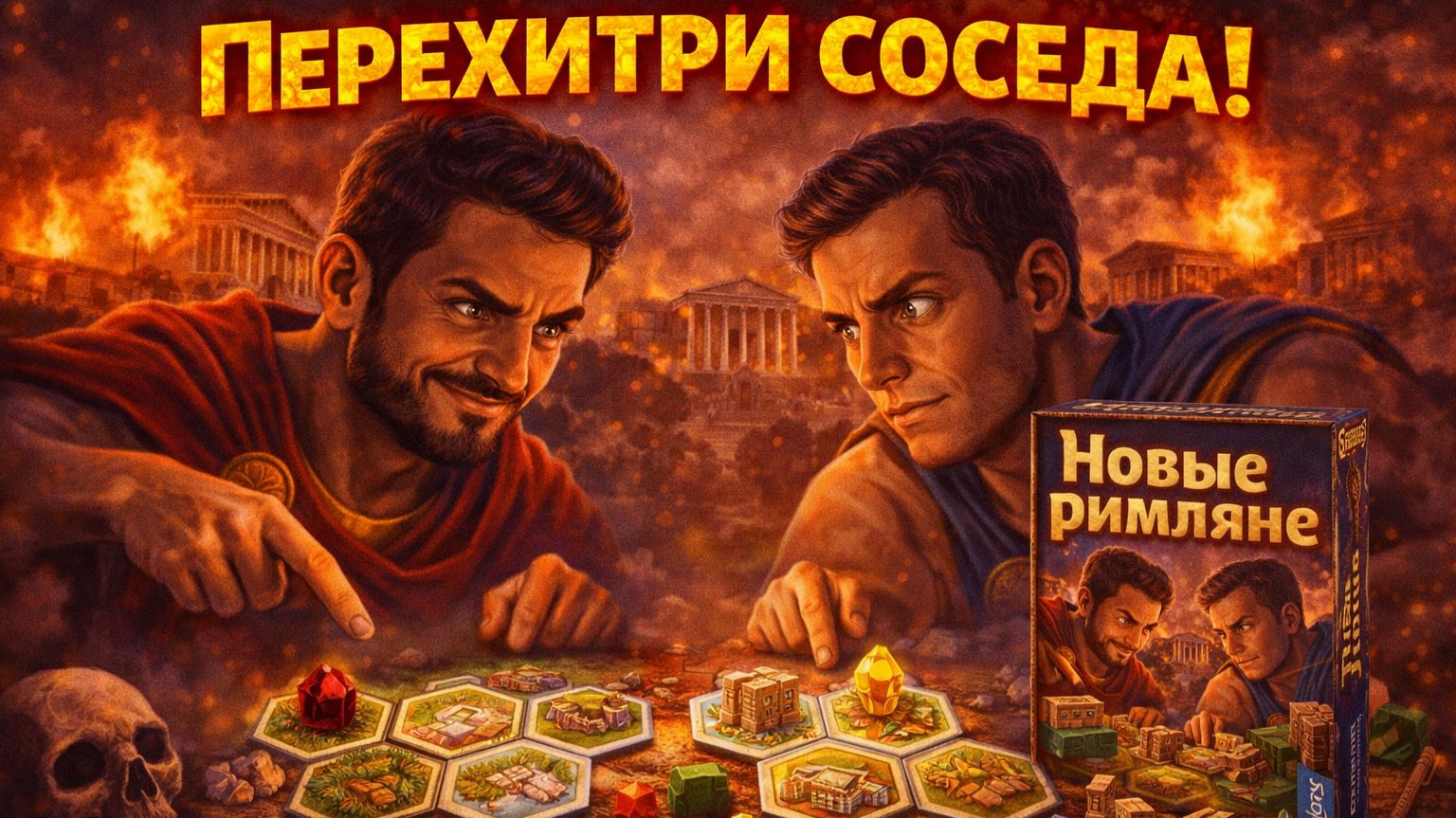 Новые римляне — правила игры | Обзор, как играть, стратегия и обмен