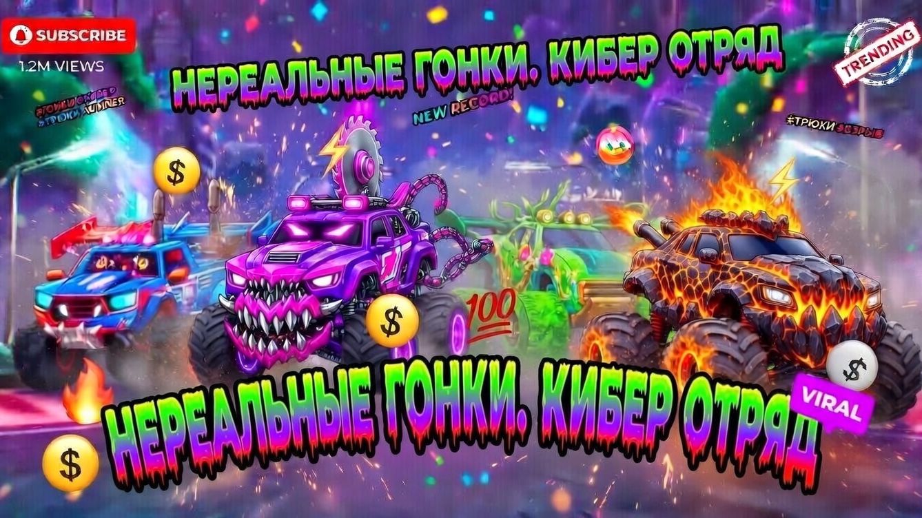 НЕРЕАЛЬНЫЕ ГОНКИ  42   «НУЛЕВАЯ ПЕТЛЯ КИБЕР ОТРЯД»