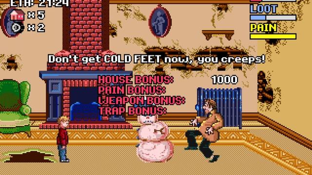 Home Alone SEGA - Один Дома Прохождение