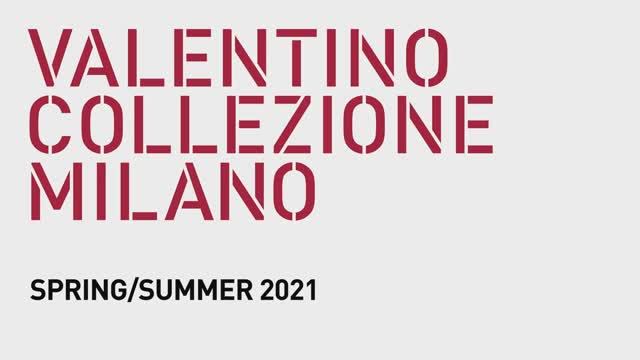 Показ коллекции Valentino «Collezione Milano» весна-лето 2021