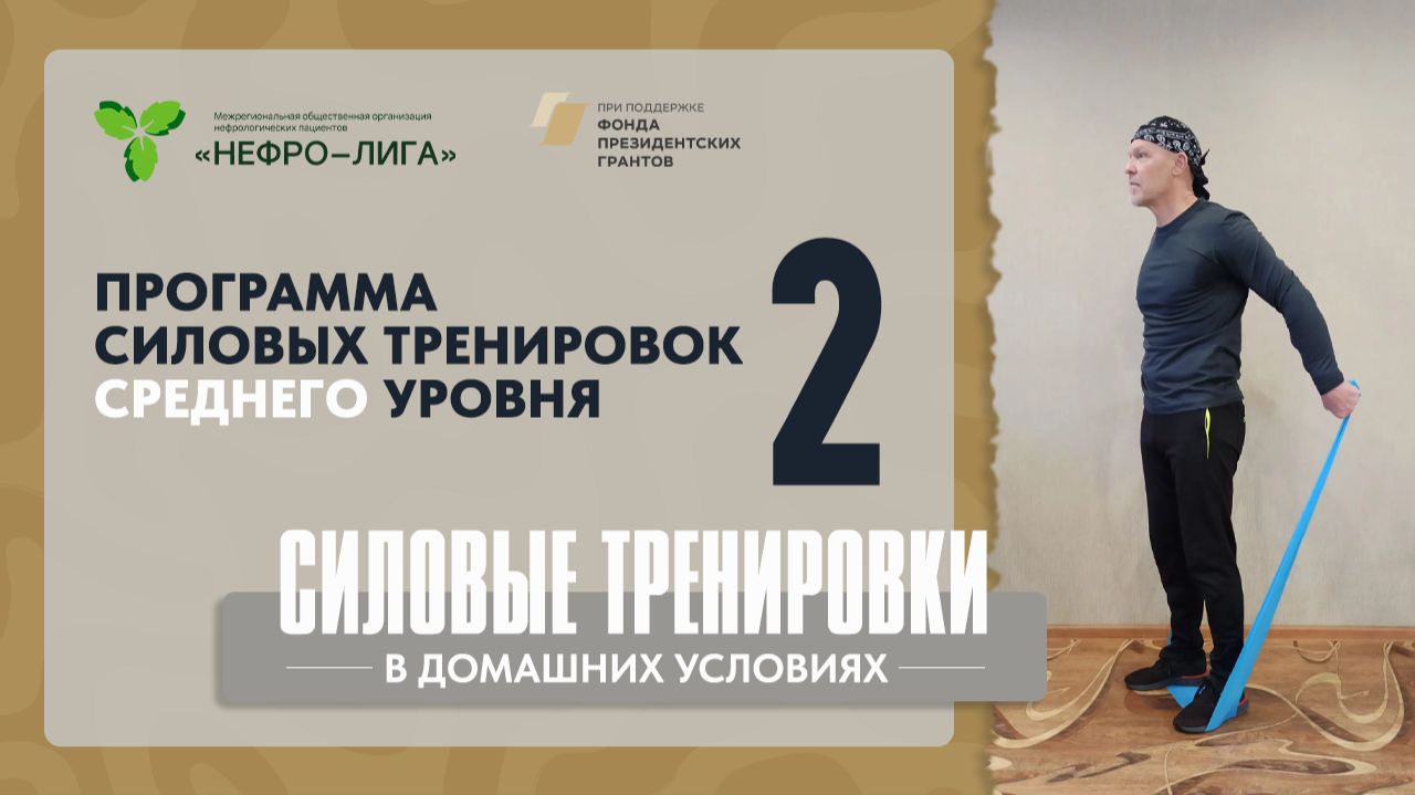 Программа силовых тренировок среднего уровня II